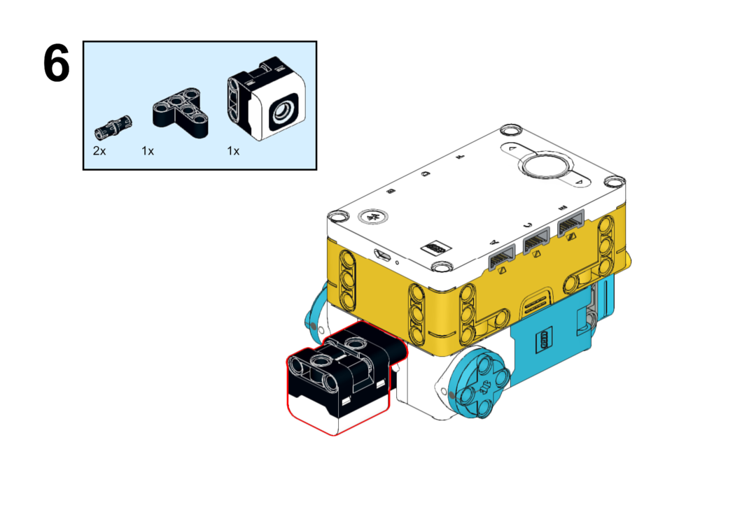 Spike Prime - Average Speed - Building Instructions - RoboWiki